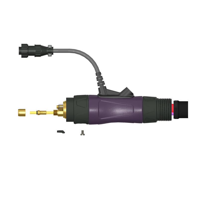 Gun Plug Housing with Lock Nut & Hose Support | Parweld